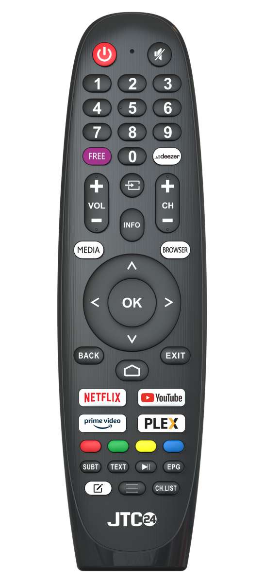 43" UHD Smart TV/Fernseher JTCS43U39431FL, VIDAA, Triple Tuner | 43 ...